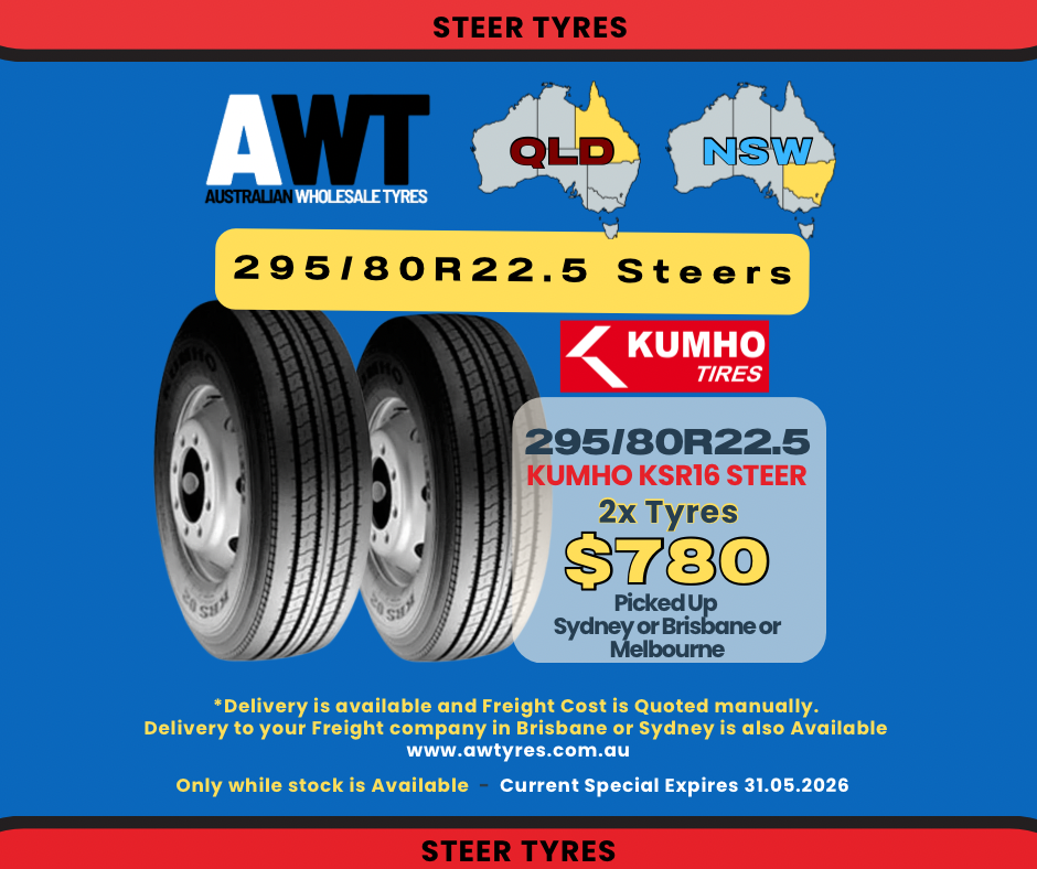 295/80R22.5 – AWT Australian Wholesale Tyres